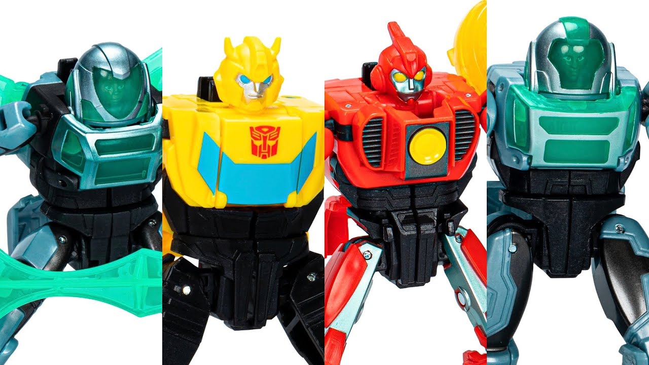 New Transformers EarthSpark Cyber-Combiners revealed - YouTube