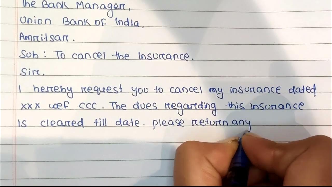 How Do I Write A Letter To Cancel An Insurance Policy How To Write An how-do-i-write-a-letter-to-cancel-an-insurance-policy-how-to-write-an