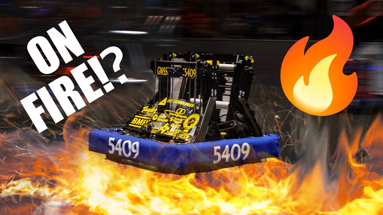 This robot is on FIRE! - YouTube