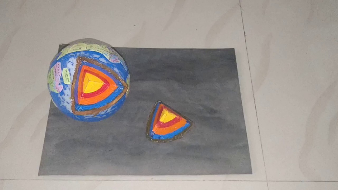 Earth crust - school and science project - YouTube