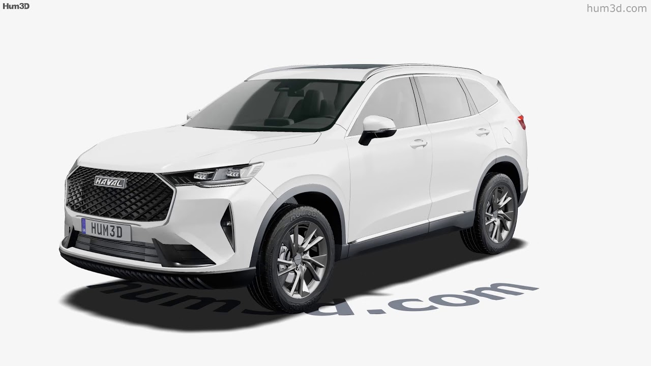Haval H6 2021 3D model by Hum3D.com - YouTube