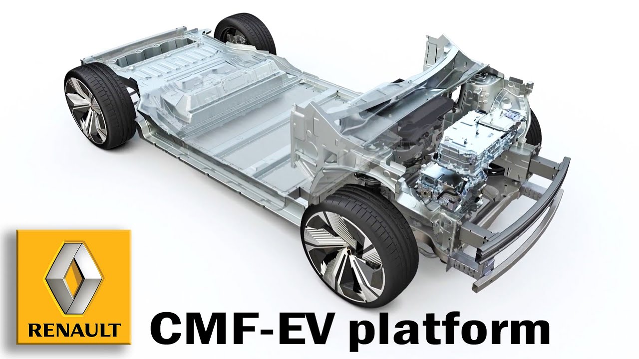 Renault Electric powertrain animated & explained CMF EV platform - YouTube