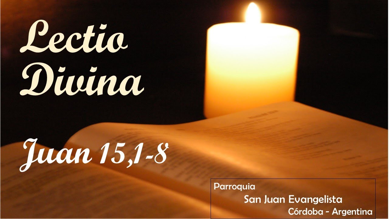 LECTIO DIVINA (Juan 15,1 8) - YouTube