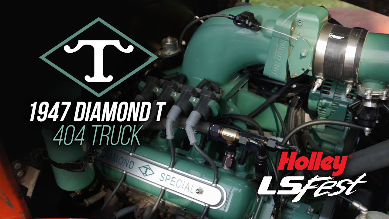 Rare, Diamond T Pickup Revived as LS-Swapped Sleeper Rat Rod - YouTube