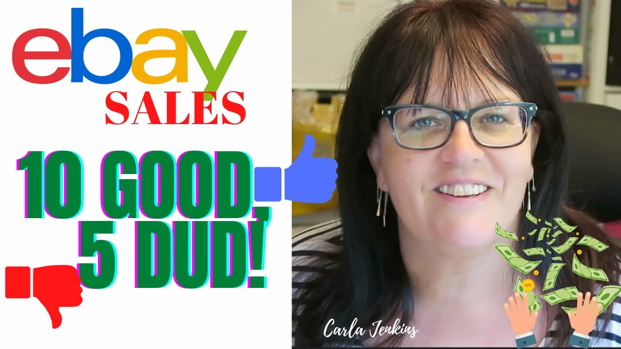 RECENT SALES - TEN GOOD, FIVE DUD! | UK EBAY RESELLER | CARLA JENKINS ...
