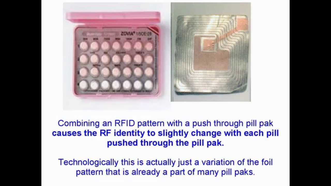 RFID push through pill packs save hundreds of thousands of lives - YouTube