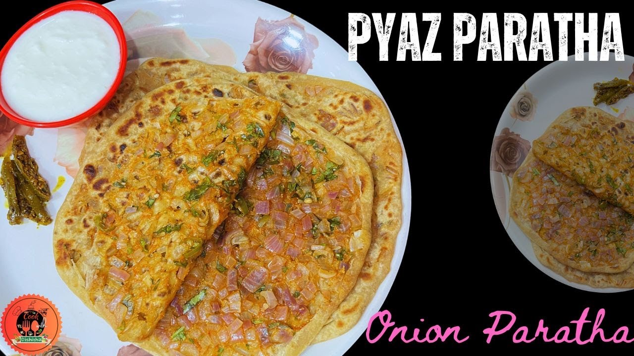 Pyaz Paratha Recipe | Onion Paratha | प्याज के पराठे | Stuffed Paratha ...