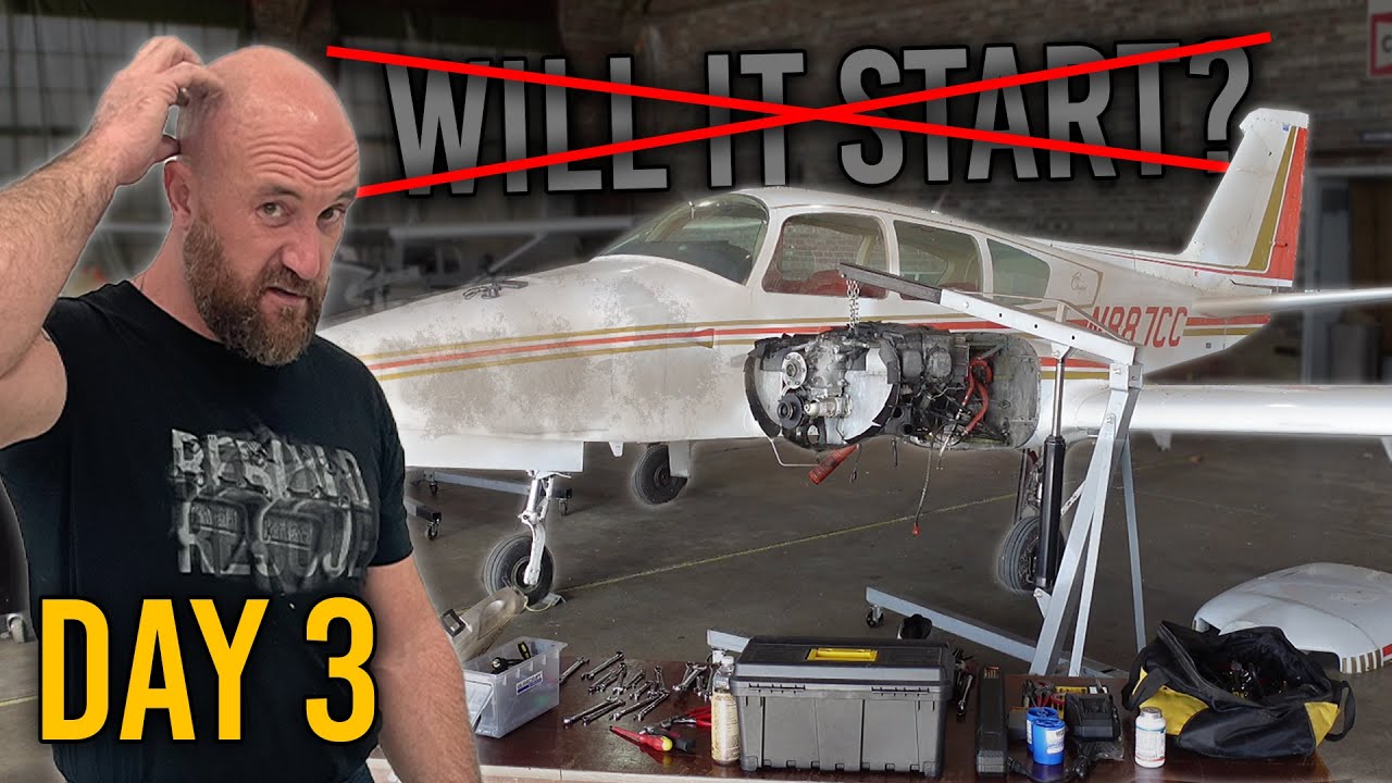 Fixing Engines on The Cheapest Twin Engine Airplane On Ebay - YouTube