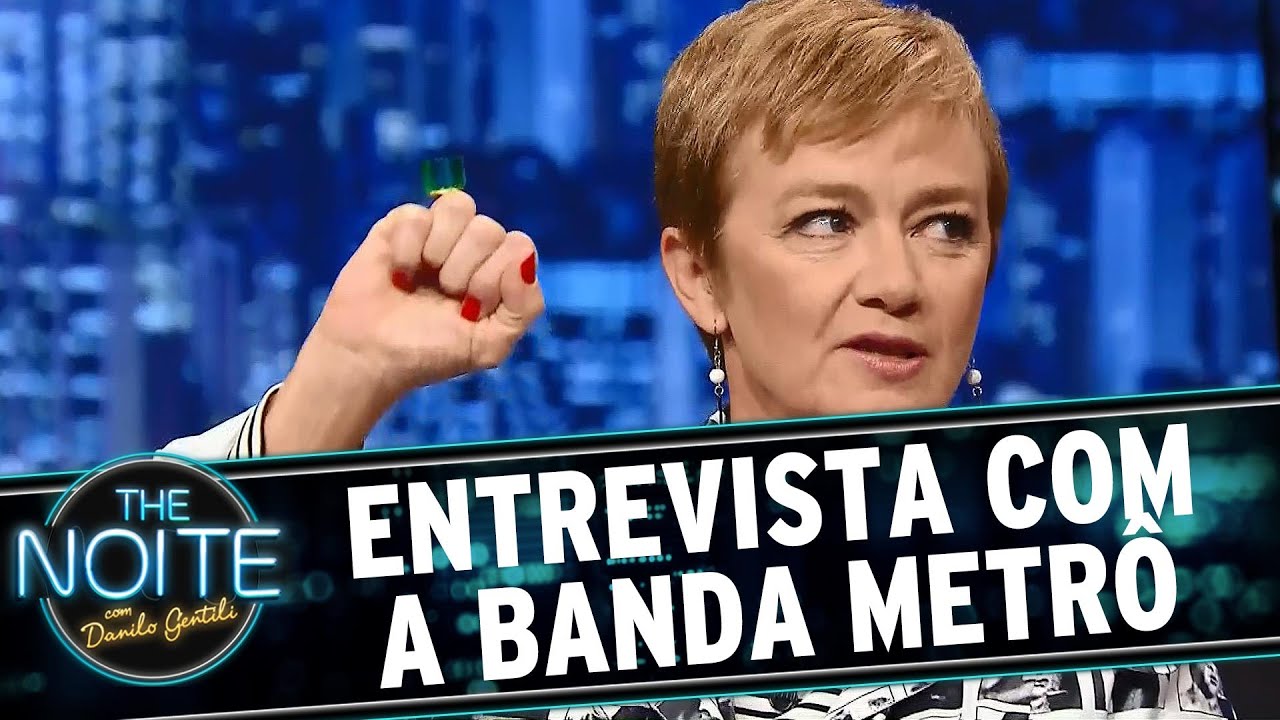 The Noite (24/08/15) - Entrevista com a Banda Metrô - YouTube Music