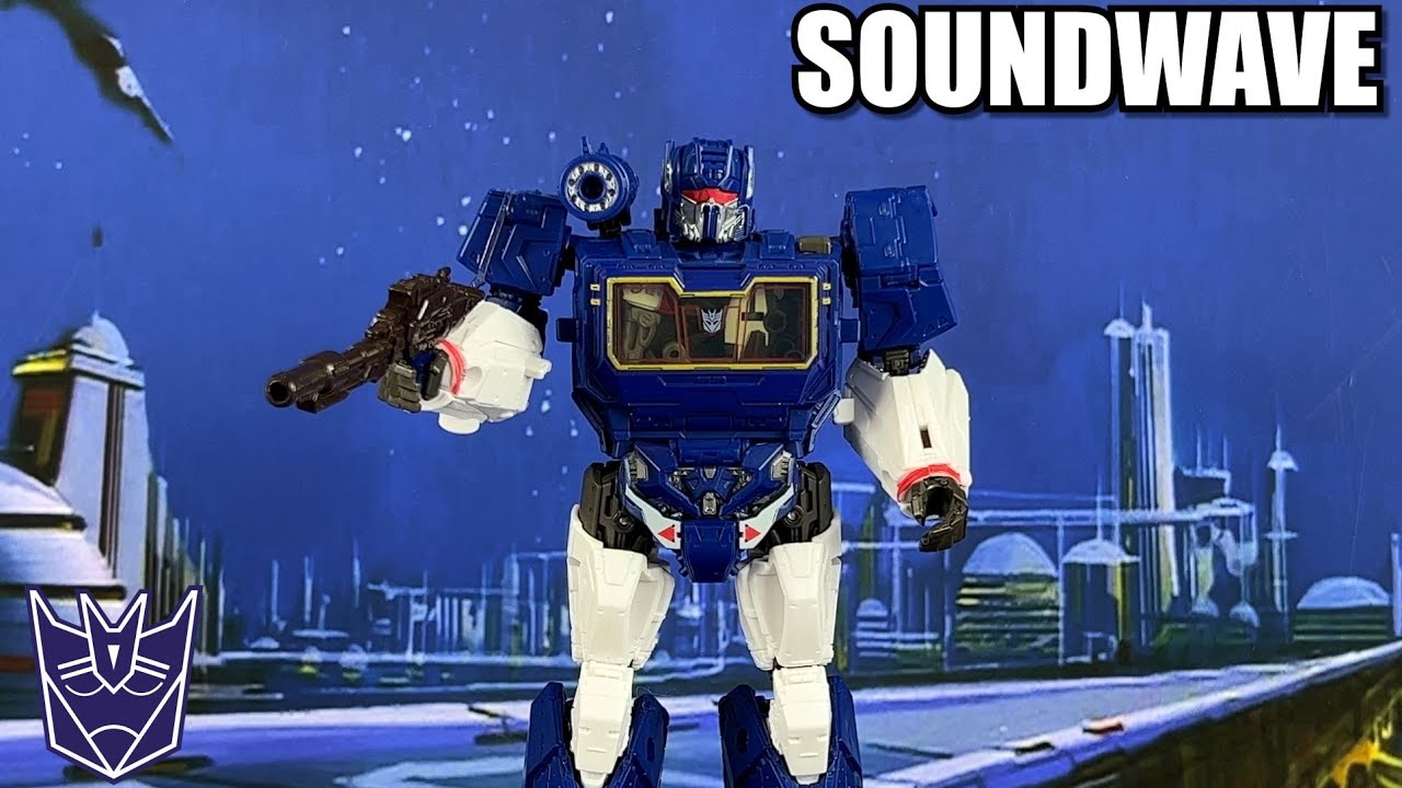 Transformers Bumblebee Studio Series Soundwave Unboxing and Review ...