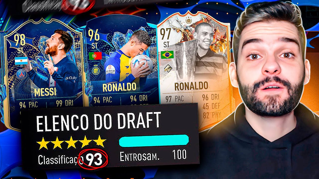 BATI MEU MAIOR RECORDE! AGORA SIM TEMOS O MESSI 98 TOTS! SUPER FUT ...