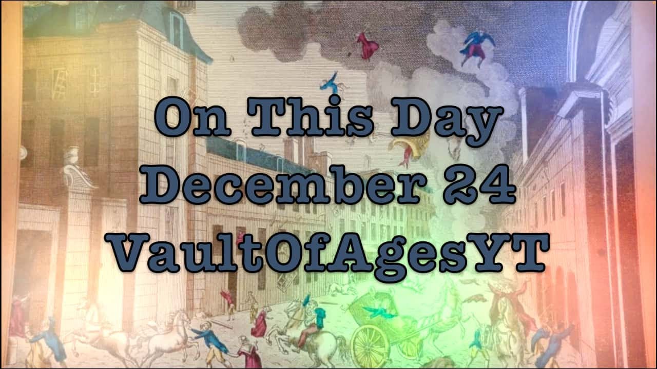 On this day in history December 24th: From Treaties to Lunar Orbits ...