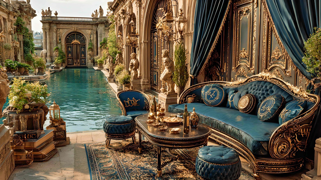 Allow Your Mind to Wander Into Luxury | Step Into a Palace of Gold ...