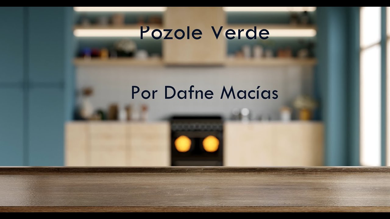 COMO PREPARAR POZOLE VERDE - YouTube