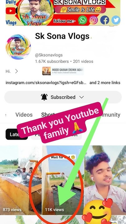 Thank you so much Youtube family🙏🥰 ️ Sk Sona Vlogs ️ Sk Sona Youtuber #shorts #reels #youtube ...