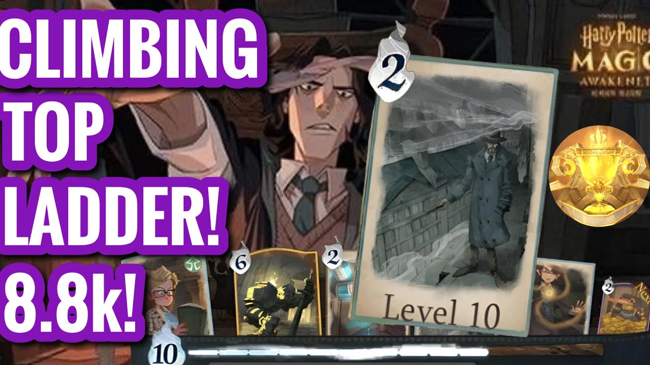 REALLY FUN/CLOSE GAMES AT 8.8K! TOP GLOBAL LADDER! | HARRY POTTER MAGIC ...