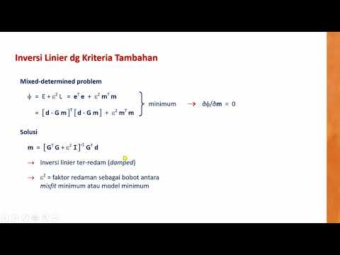 Inversi Geofisika 13 - YouTube