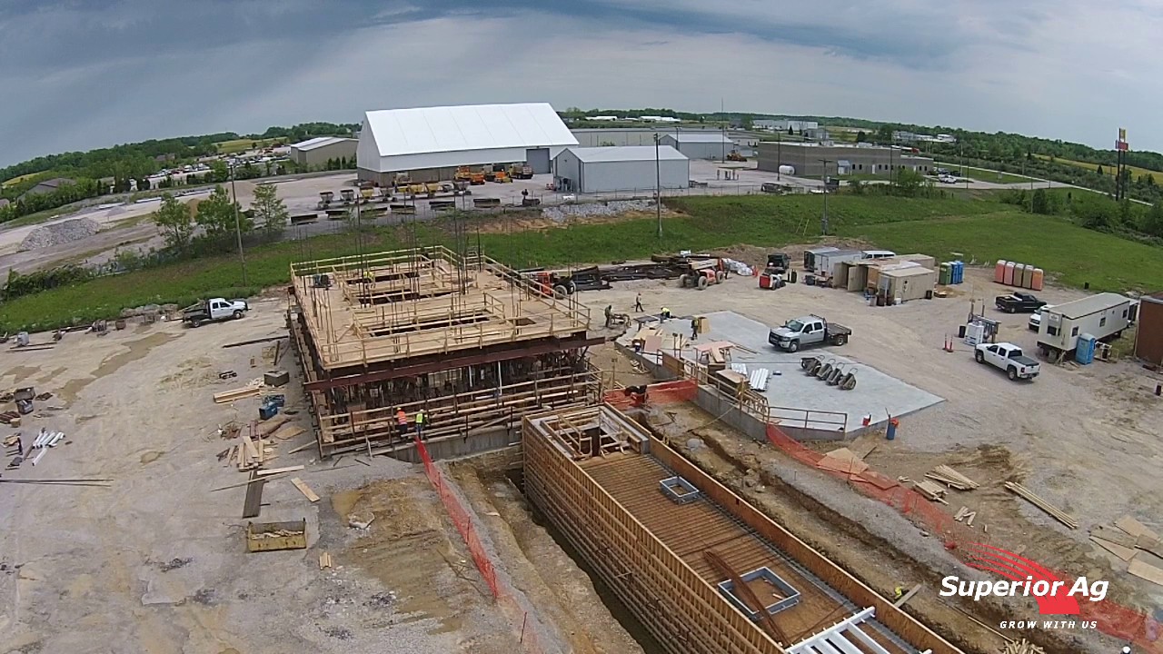 Superior Ag - Feed Mill in Dale, IN - YouTube