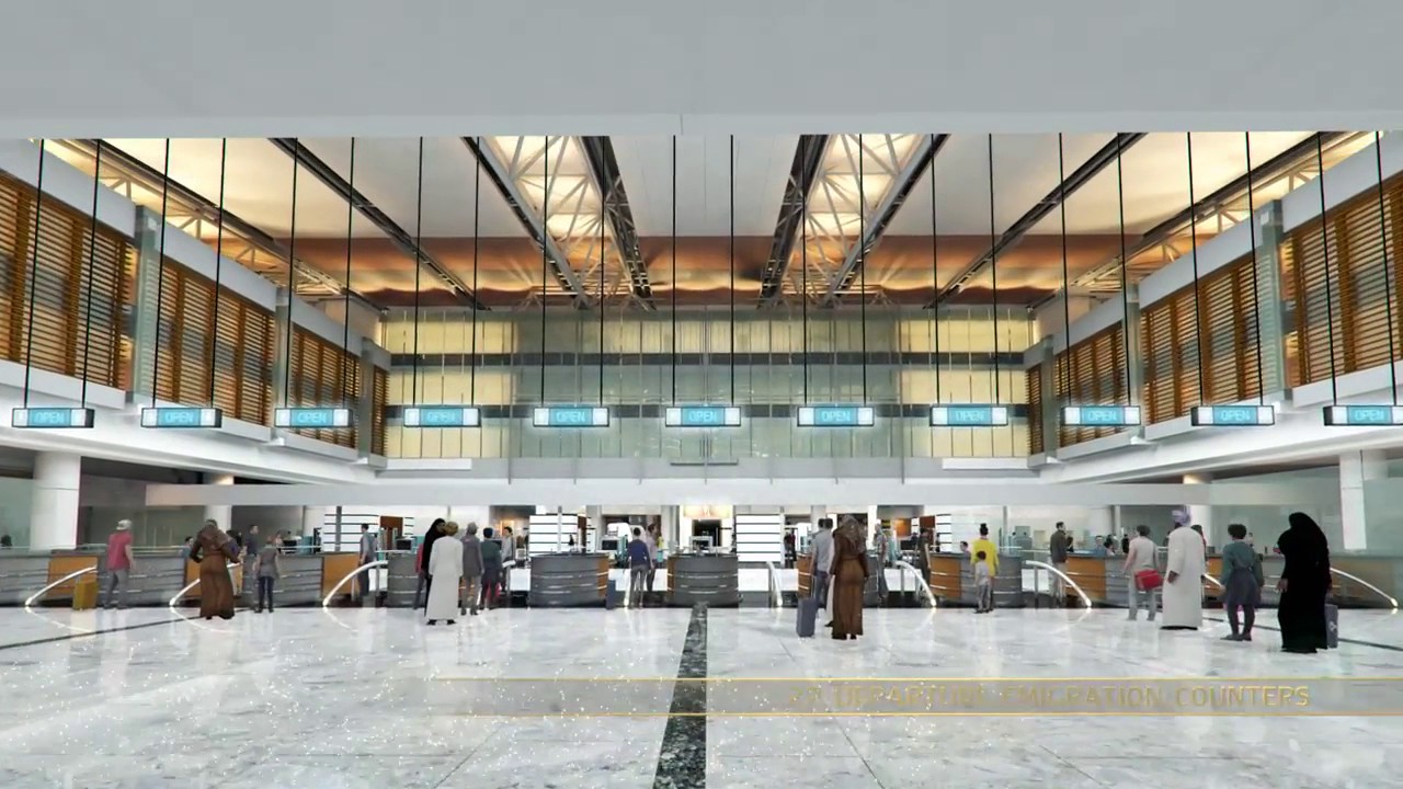 New Muscat International Airport Walkthrough! - YouTube