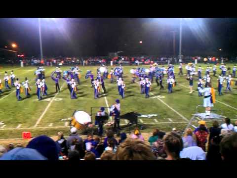 Rushville-Industry Rockets Homecoming Halftime Show 9-21-12 - YouTube