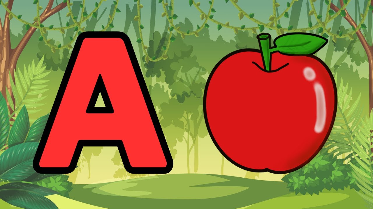 ABCD Alphabets Learn Alphabets ABCD Rhymes A for Apple, B for Ball ABCD ...