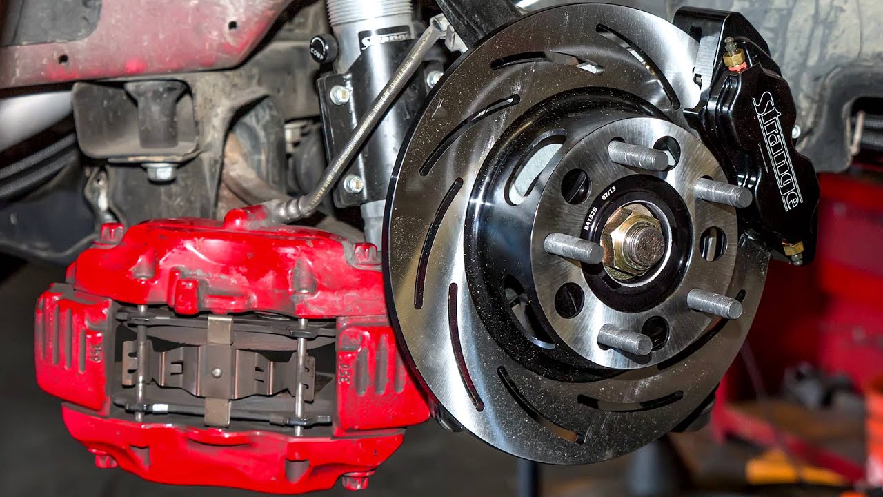 Strange Engineering Mopar Drag Pak Brakes - YouTube