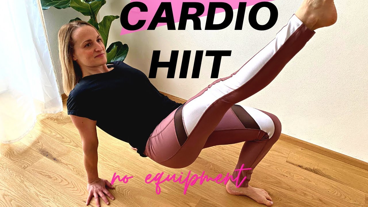 INTENSE CARDIO HIIT workout - at home, no equipment - YouTube