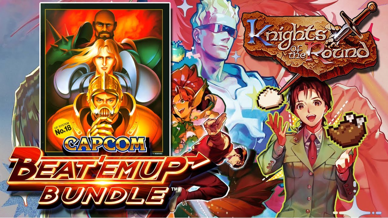 ⚔️ KNIGHTS OF THE ROUND: CAPCOM BEAT 'EM UP BUNDLE - GAMEPLAY - YouTube