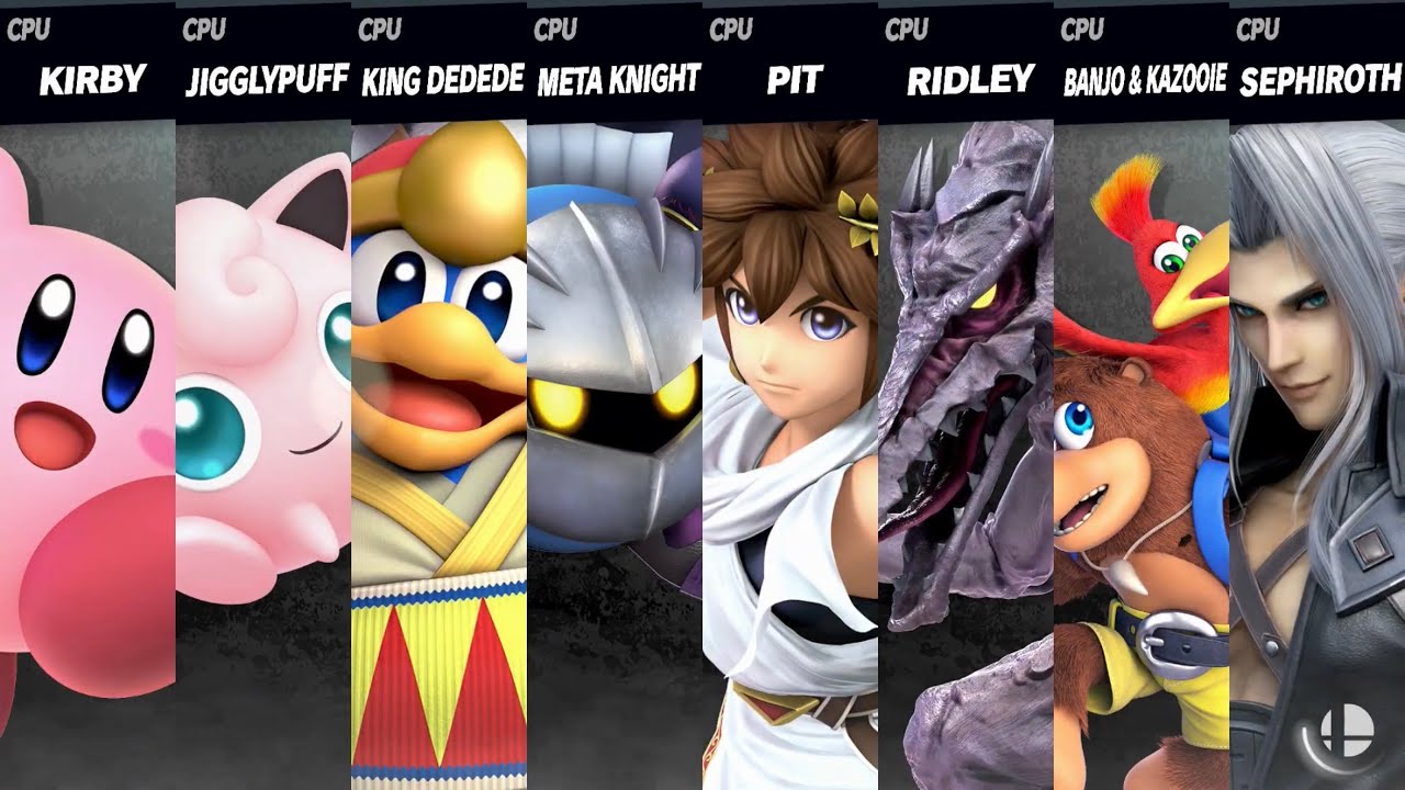 Super Smash Bros. Ultimate - Multi Jump Fighters - YouTube