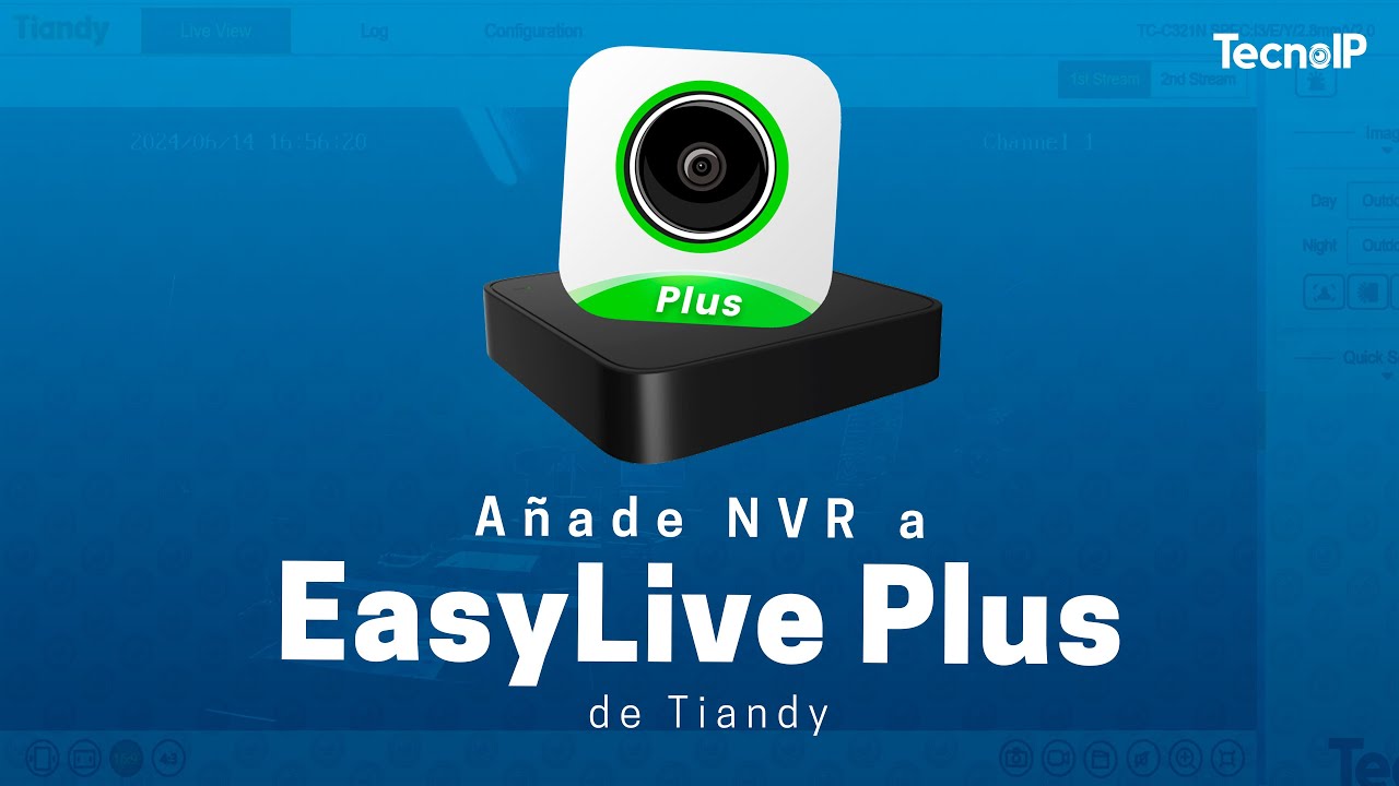Cómo Agregar un Dispositivo Tiandy a la App EasyLive Plus - YouTube