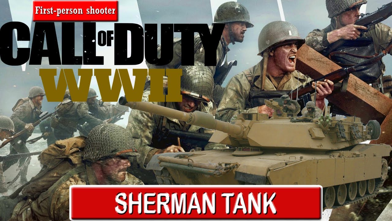Call Of Duty WWII - Sherman Tank Mission |Xbox Series X|S 120 Fps - YouTube