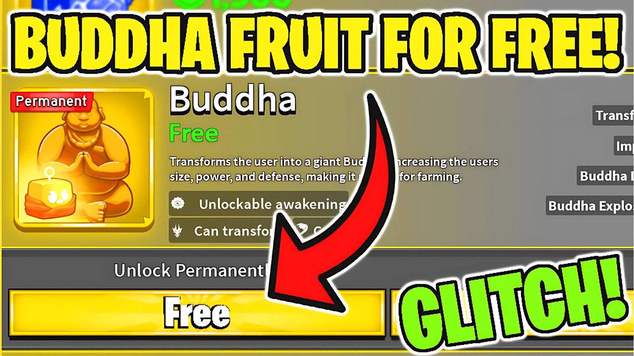 PERMANENT BUDDHA FRUIT FOR FREE! - YouTube