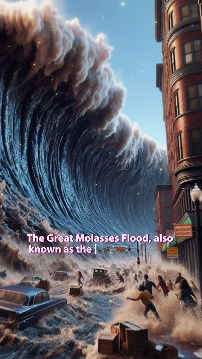 Great Molasses Flood of 1919 #boston #weird #history #interestingfacts ...