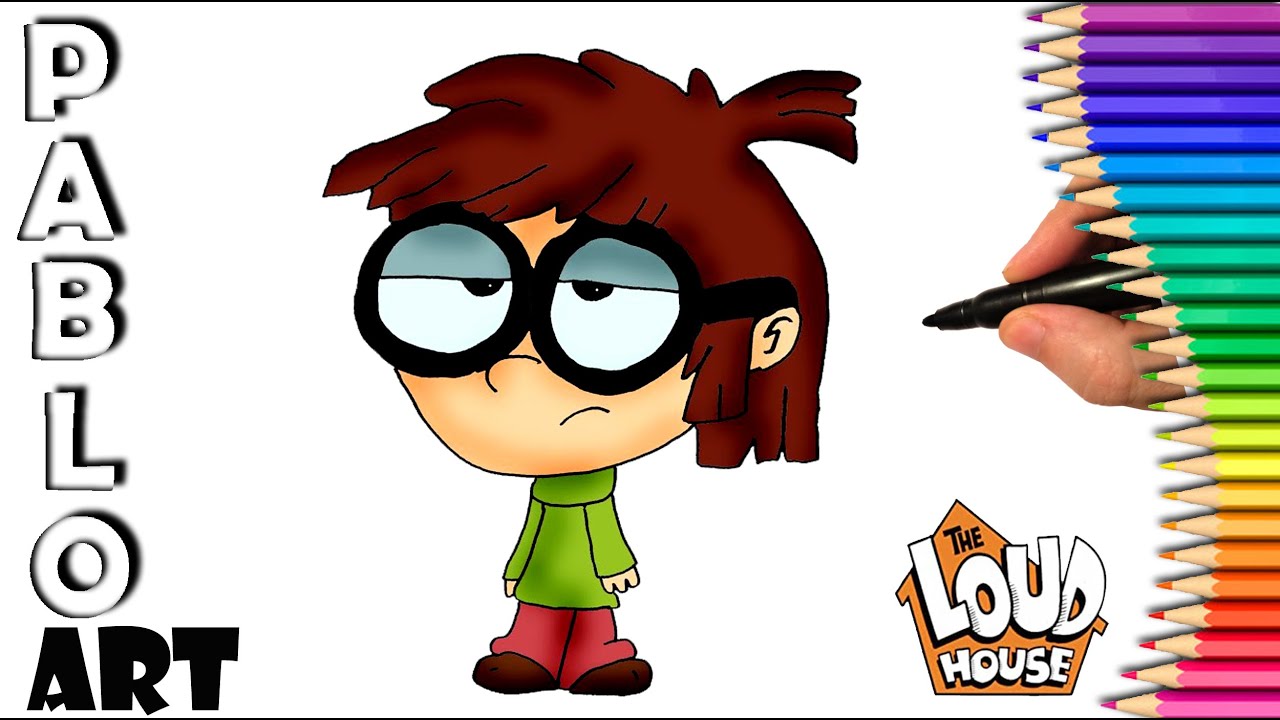 How to Draw Lisa - The loud house | Learn to Draw step by step - YouTube