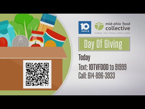 10TV, Mid-Ohio Food Collective raise $7,000 during Day of Giving - YouTube