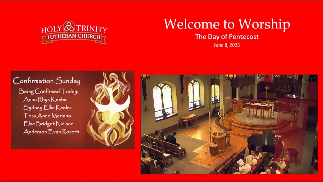 Pentecost Sunday - June 8, 2025 - YouTube