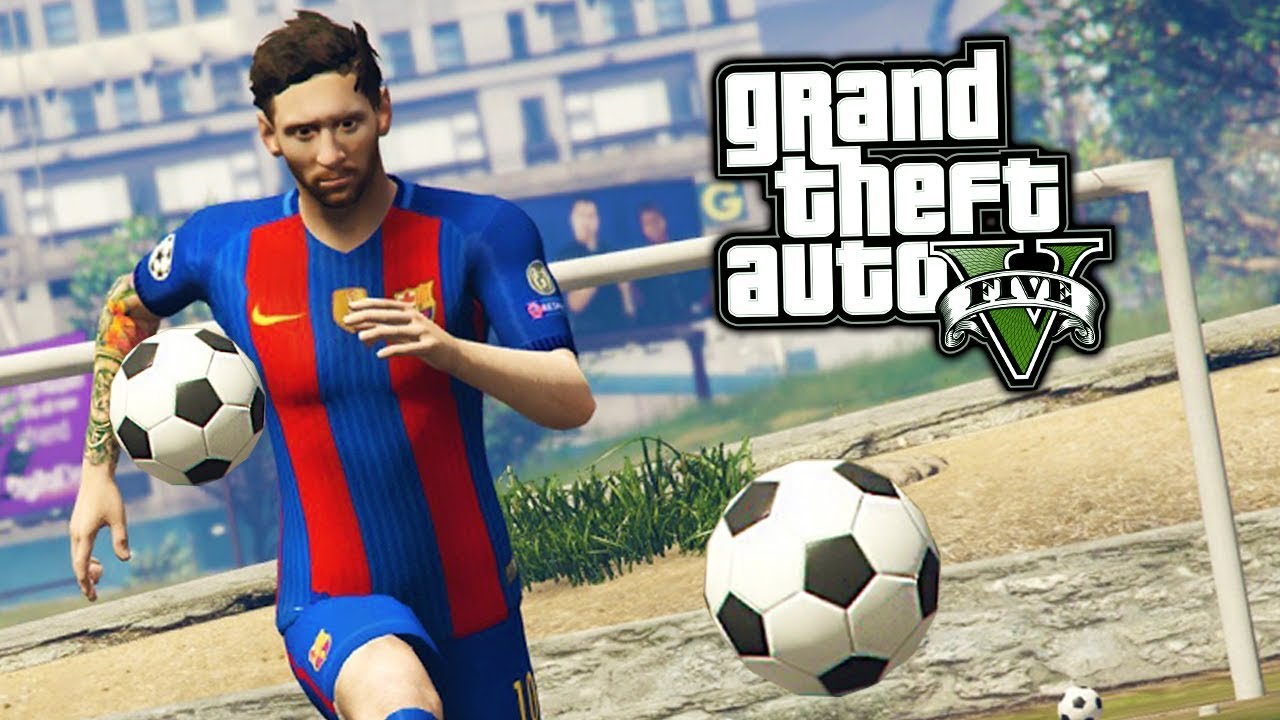 VIDA do MESSI no GTA 5 !! (JOGADOR de FUTEBOL) - YouTube