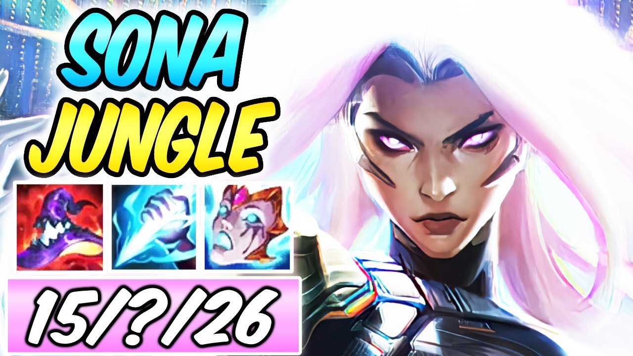 SONA JUNGLE FULL BURST WITH DARK HARVEST | PsyOps Sona | New Build ...