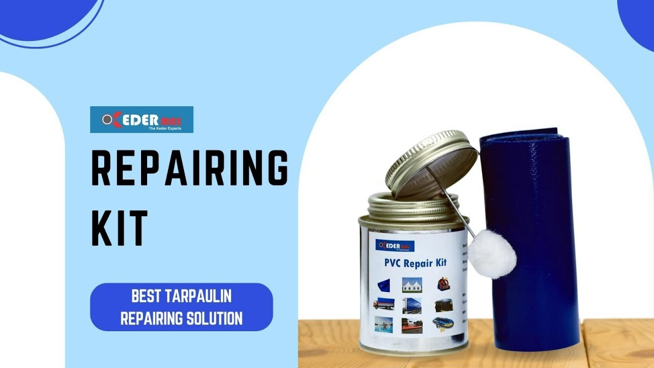 Keder Max PVC Adhesive Repair Kit | Unboxing - YouTube