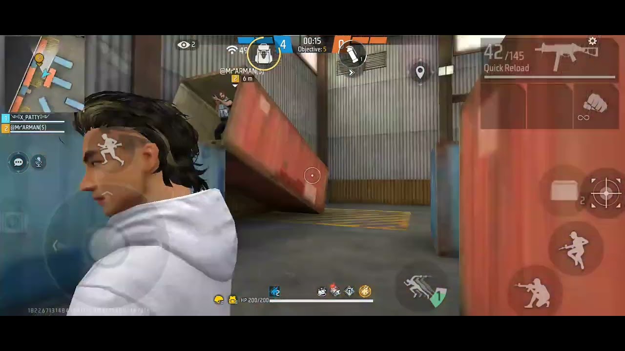 Gaming ff br ranked in 1 vs 3 - YouTube