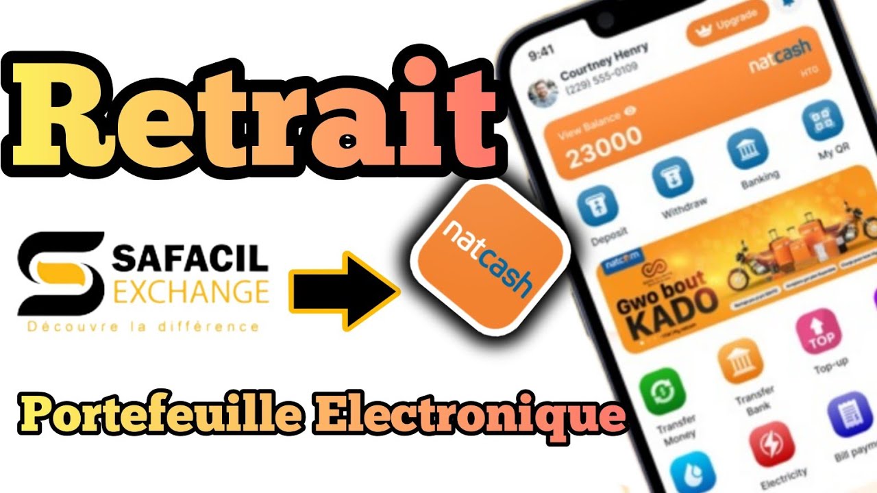 Kòman pou fè retrait par Natcash sou wallet Safacil Exchange lan ? 4K ...