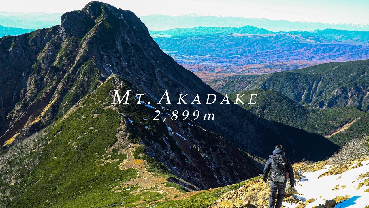 Hiking Japan's Northern Alps 【4K】・Mt Akadake 2899m - YouTube