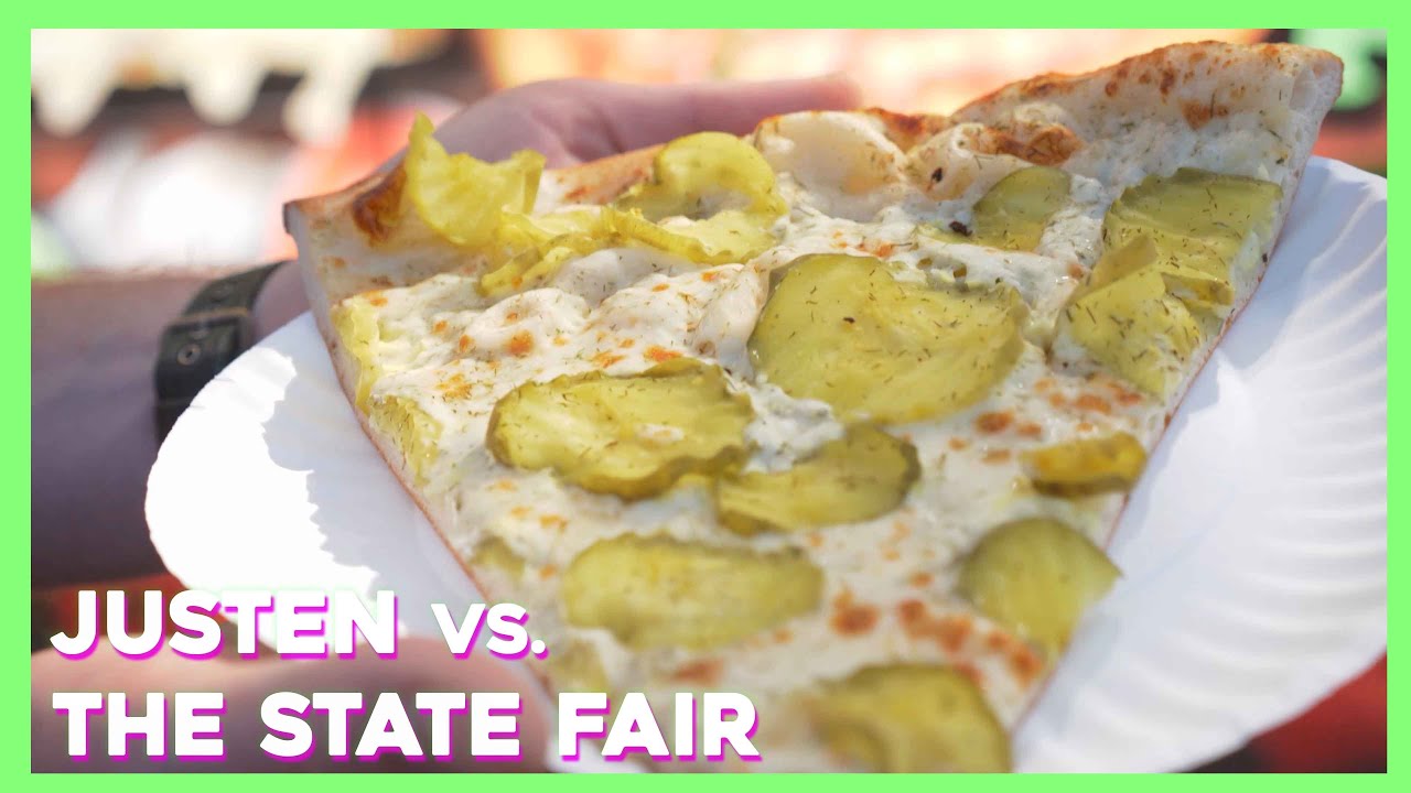 RICK'S PICKLE PIZZA - Justen vs. The MN State Fair - YouTube