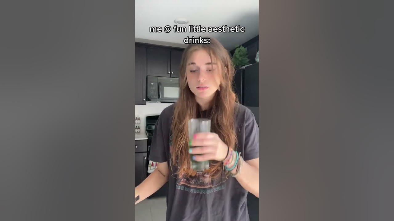 i feel so cool making them and like even cooler drinking them | hnnhxl - YouTube