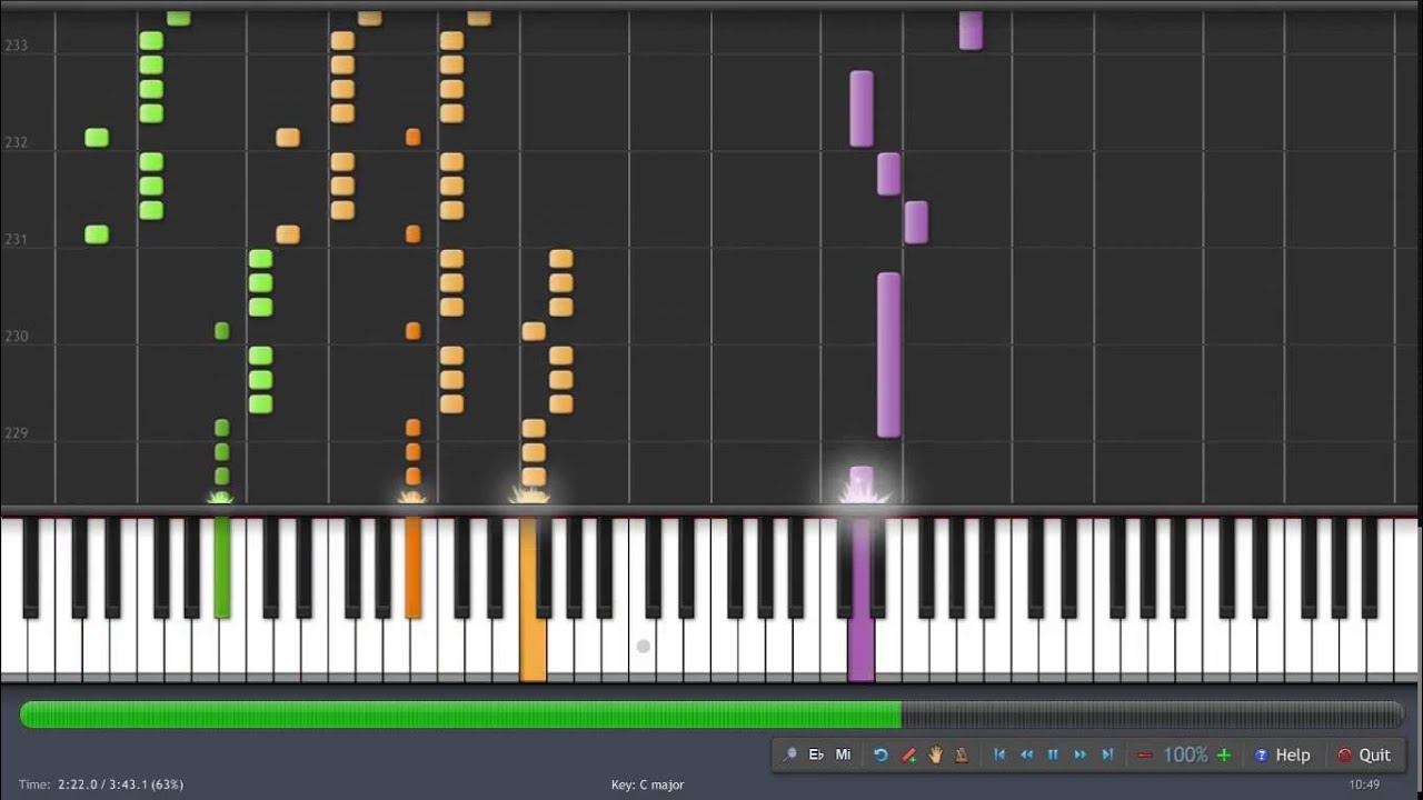 Rammstein - Tier (♫) (ORIGINAL MIDI + Synthesia) - YouTube