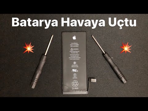 İPHONE 6S PİL DEĞİŞİMİ DEJİ (2200mAh)