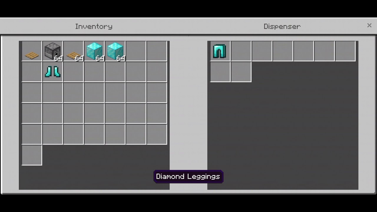 Minecraft: Armor Dispenser [PE And Java] - YouTube