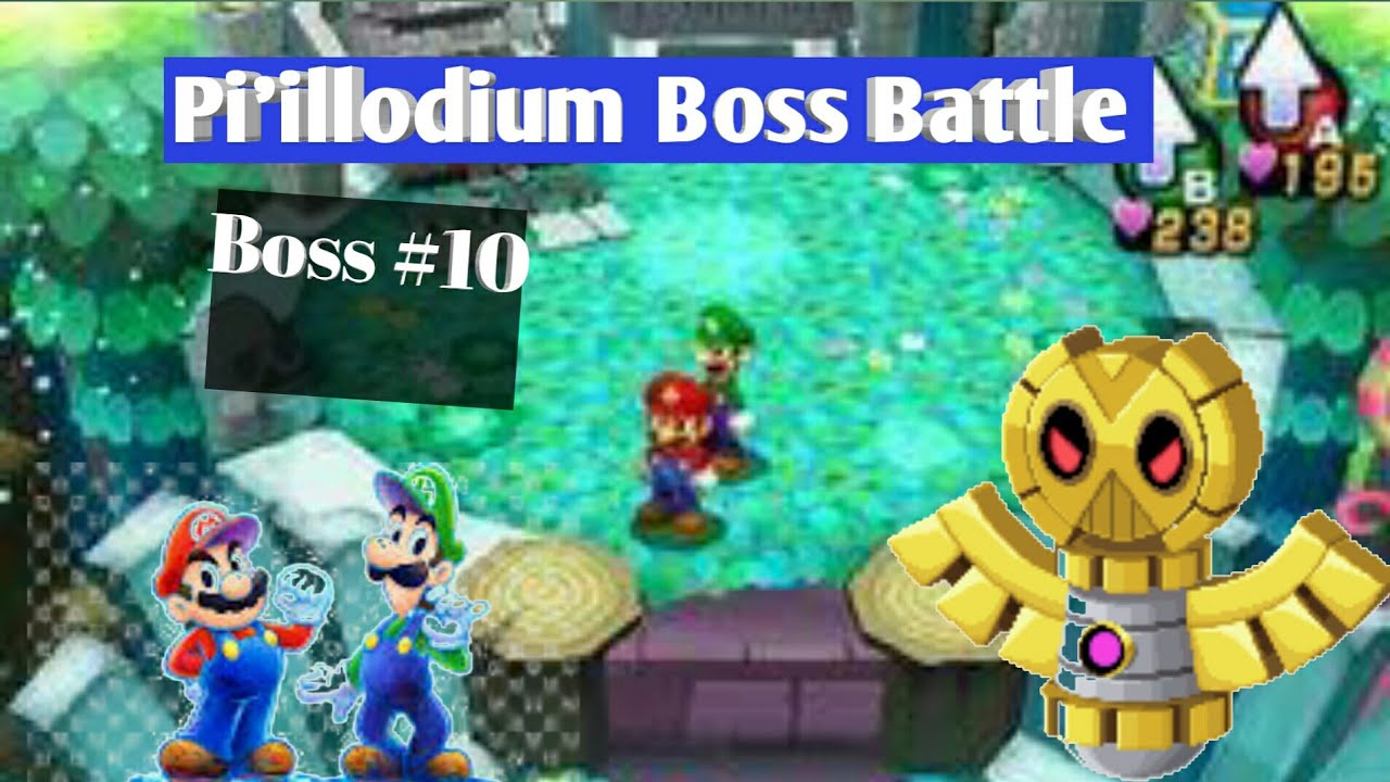 Mario and Luigi Dream Team: Pill'ilodium Boss Battle - YouTube