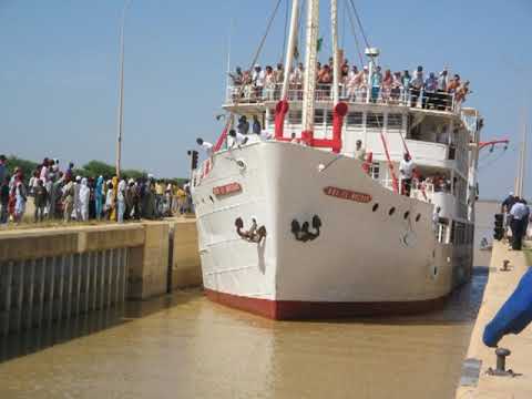 Fonction du barrage de Diama - YouTube