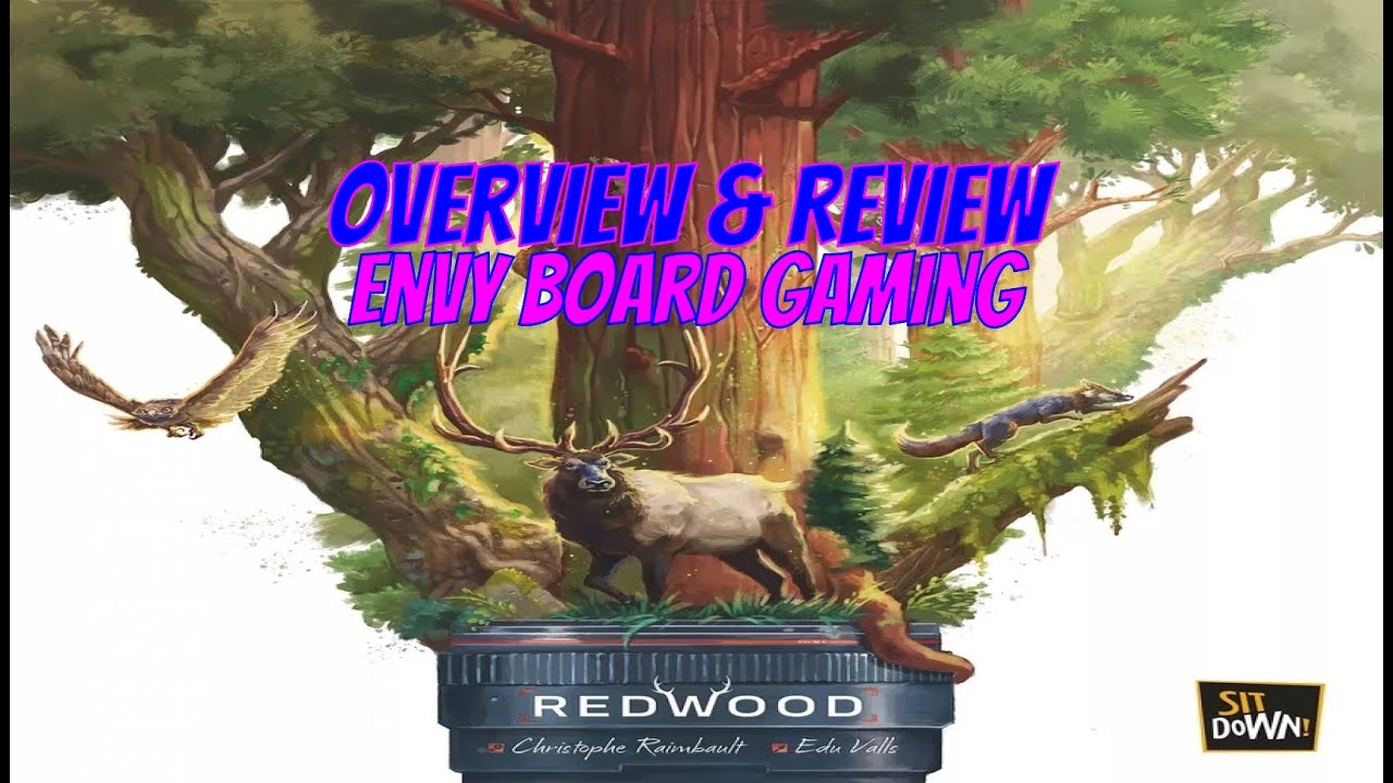 Redwood Board Game Overview & Review - YouTube